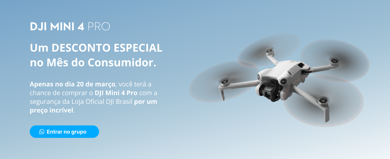 Loja DJI Brasil: Drones em 12x sem juros + Frete Grátis